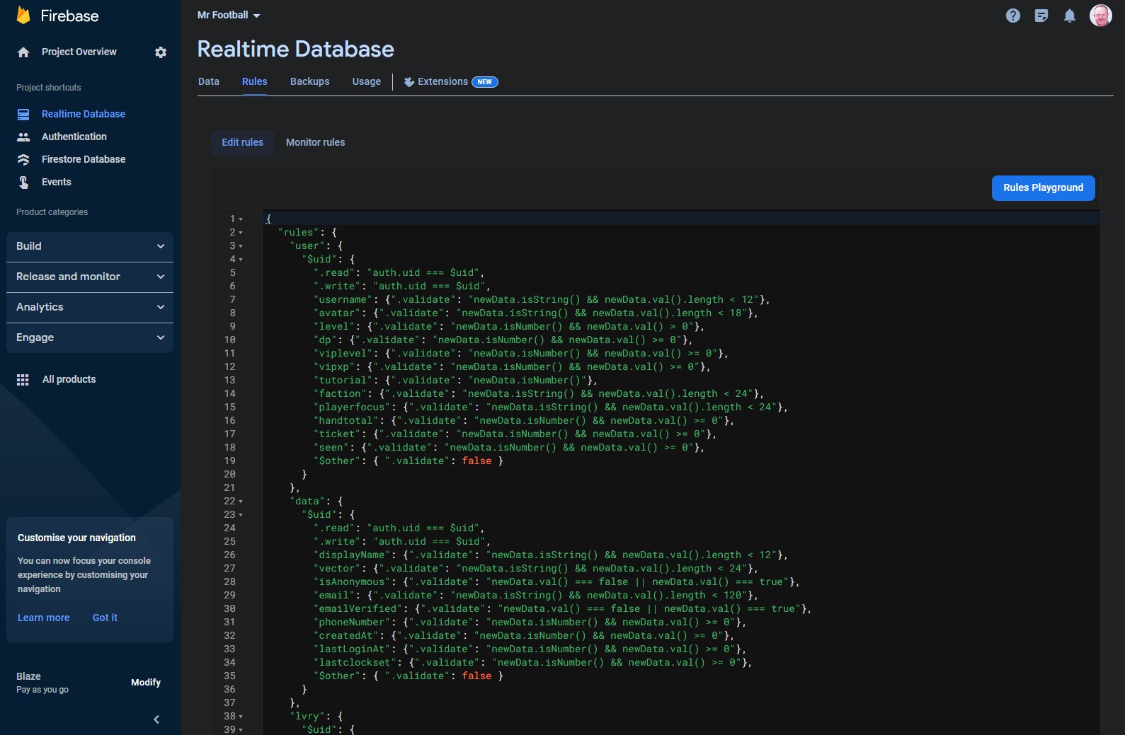 Basis of Phasys: project file structure of a massively multiplayer game on Phaser 3, Firebase ...
